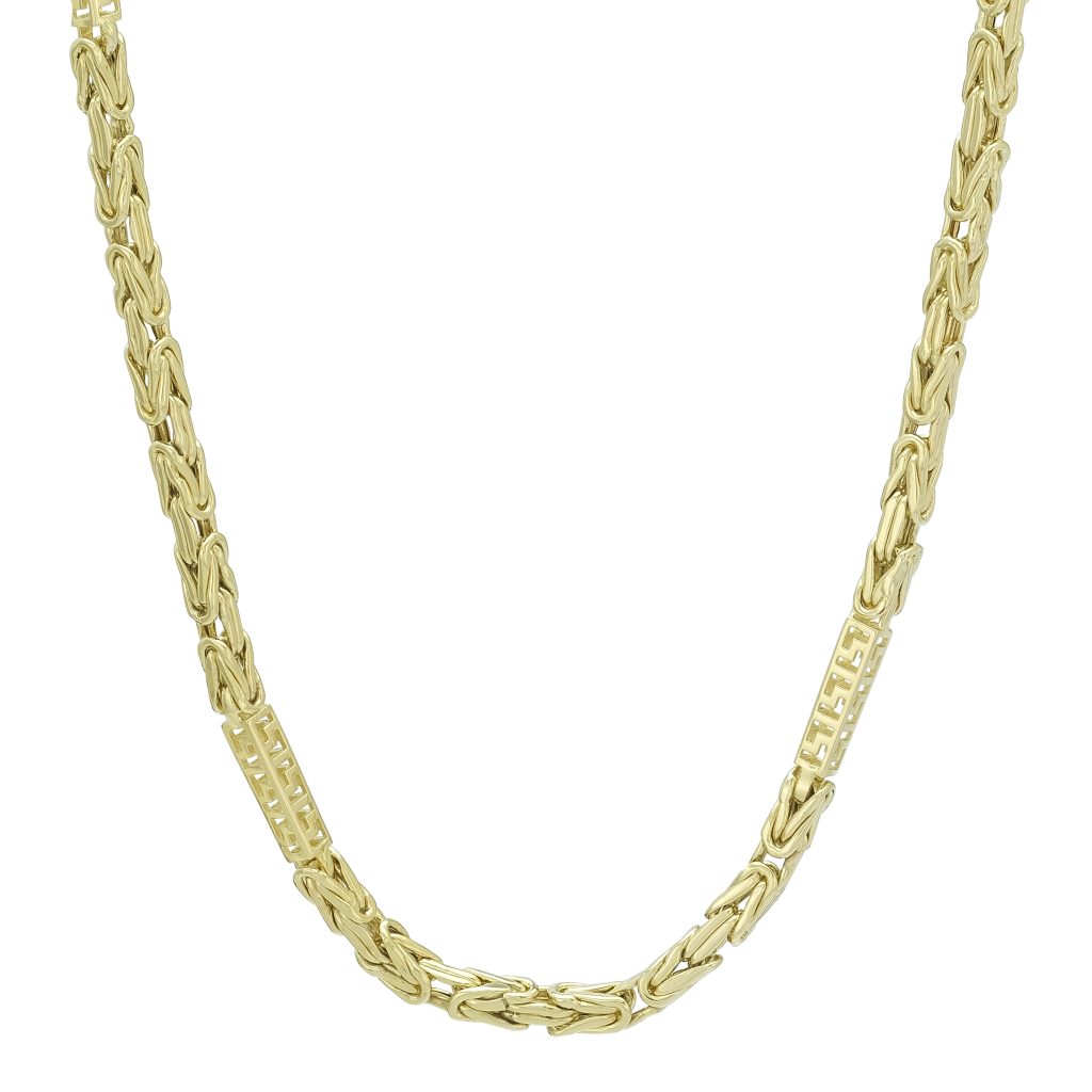 14ct Yellow Gold King Chain 26.5" 3mm - Britannia Jewellery