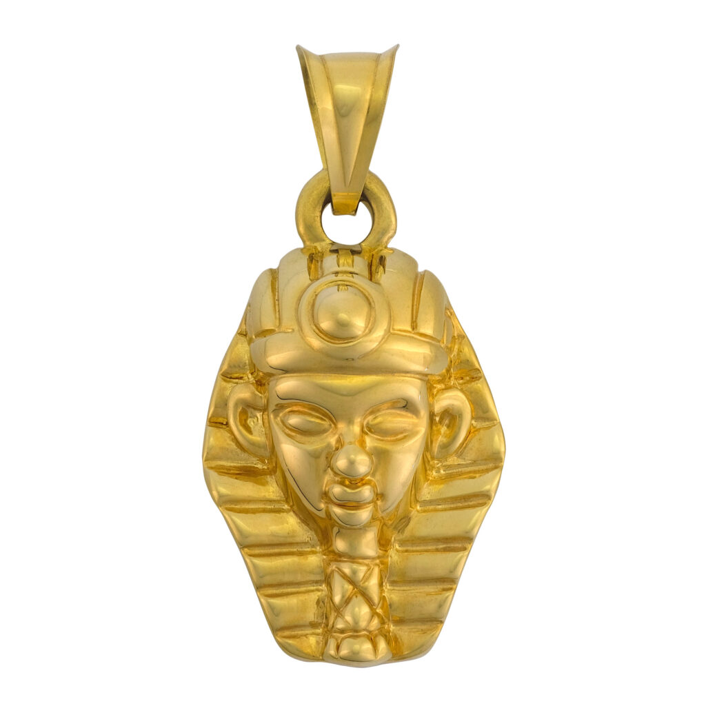 18ct Yellow Gold Pharaoh Pendant - Britannia Jewellery