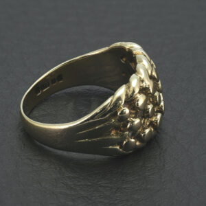 Keeper Rings - Men's 9ct Solid Gold Big Keeper Rings