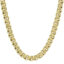 9ct Yellow Gold Roller Ball Chain 20.5" 7mm - Britannia Jewellery