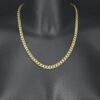 9ct Yellow Gold Roller Ball Chain 20.5" 7mm - Britannia Jewellery