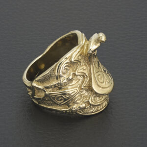 Saddle Rings - Men's 9ct Solid Gold Saddle Ring