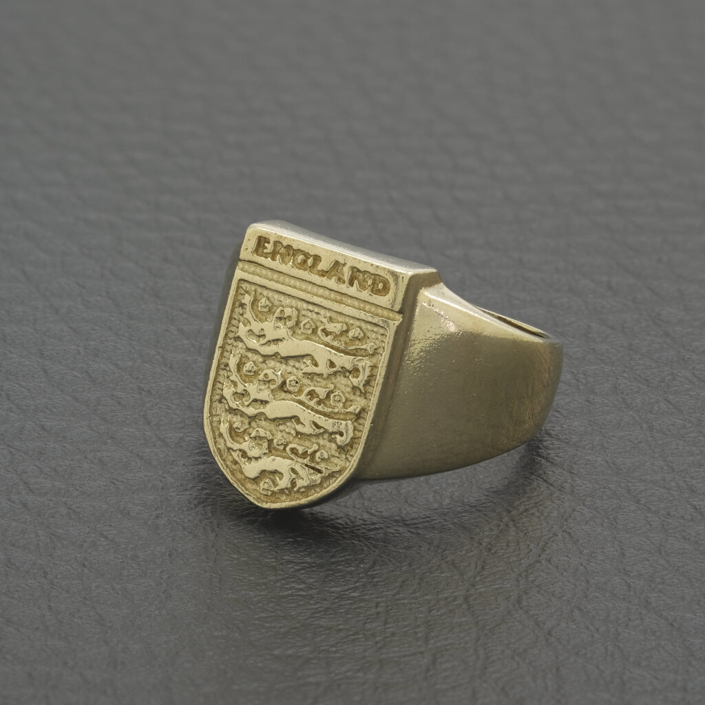 9ct Yellow Gold England Ring - Britannia Jewellery