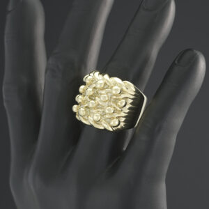 Keeper Rings - Men's 9ct Solid Gold Big Keeper Rings