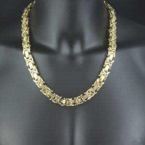 Byzantine Chains - 9ct Gold Byzantine Necklaces for Men & Women