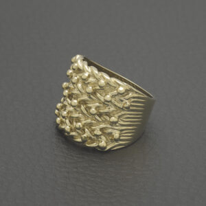 Keeper Rings - Men's 9ct Solid Gold Big Keeper Rings