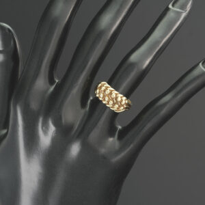 Keeper Rings - Men's 9ct Solid Gold Big Keeper Rings