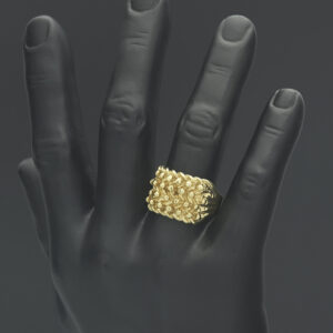 Keeper Rings - Men's 9ct Solid Gold Big Keeper Rings