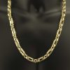 9ct Yellow Gold Gypsy Link Chain 28″ 8.5mm - Britannia Jewellery