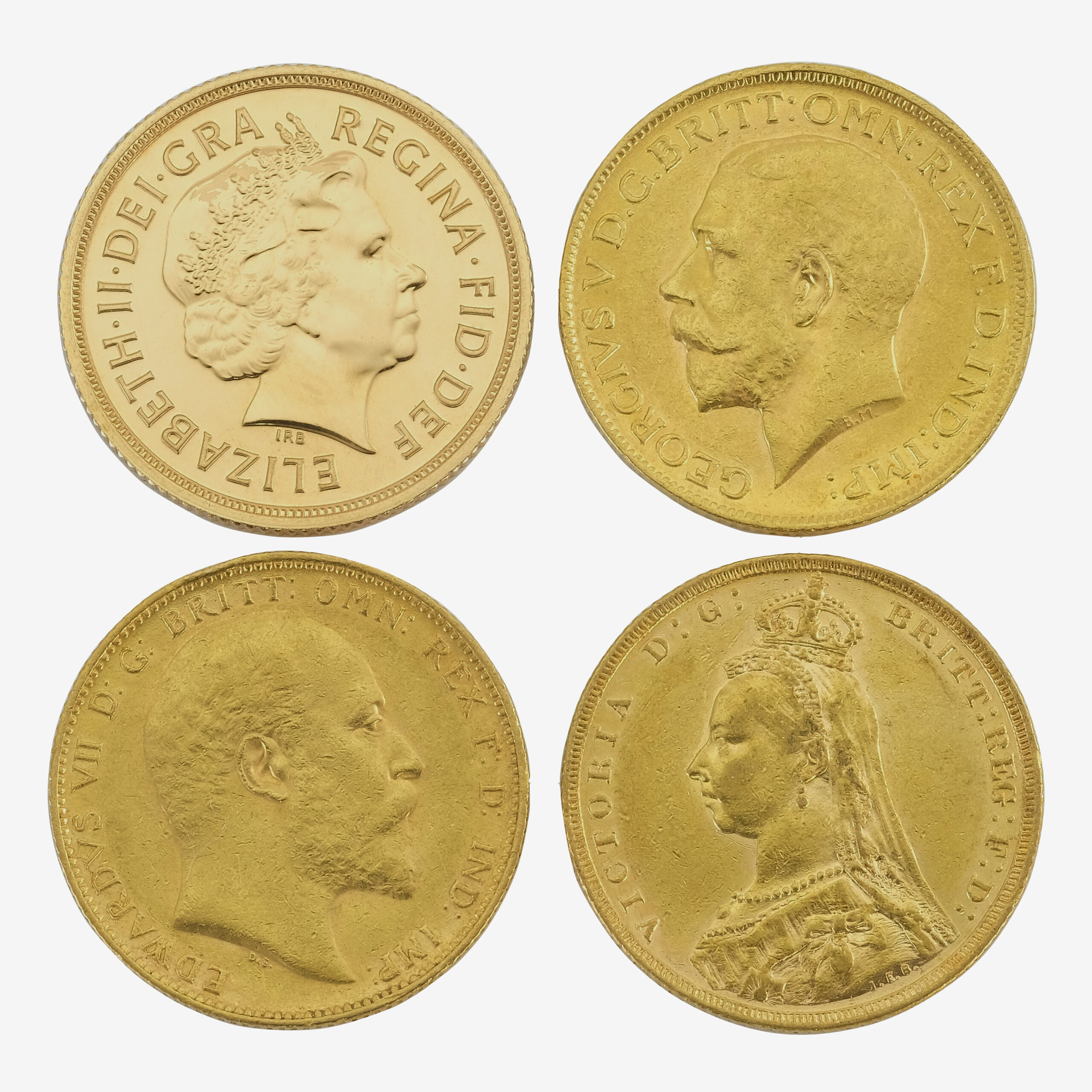Gold Sovereign Coins - Britannia Jewellery