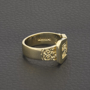 Buckle Rings - 9ct Gold & Diamond Buckle Rings for Men & Women